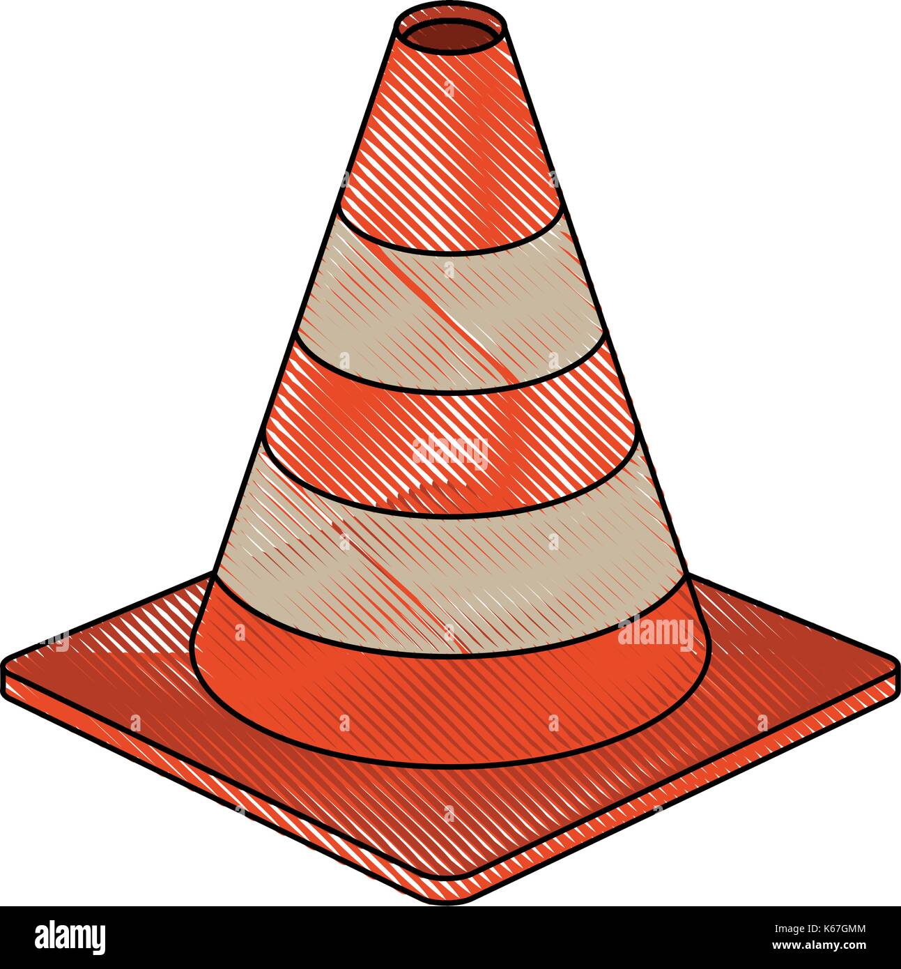 traffic cone icon image Stock Vector Image & Art - Alamy