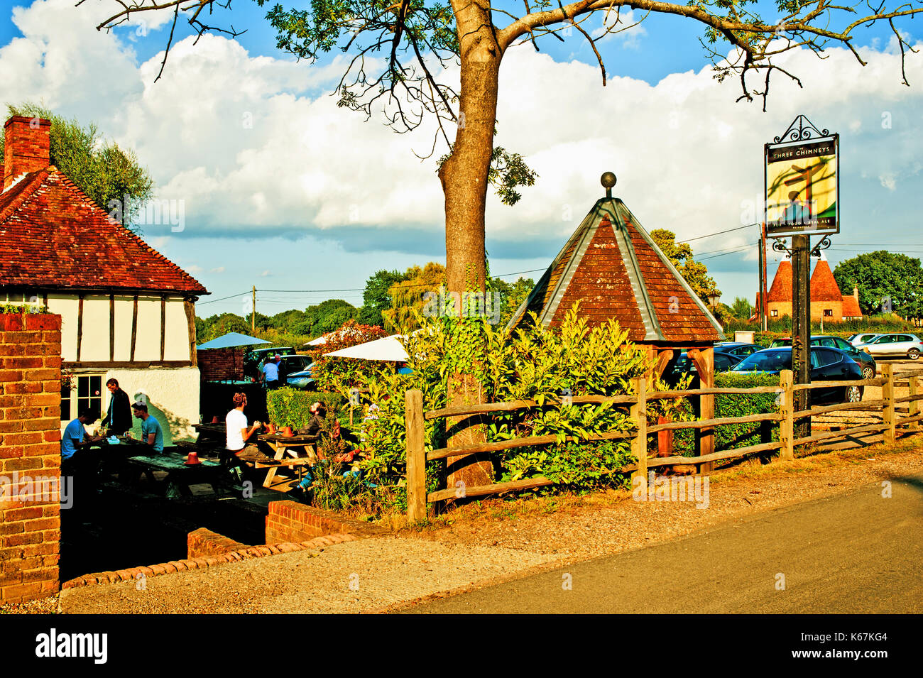 The three chimneys kent hi-res stock photography and images - Alamy