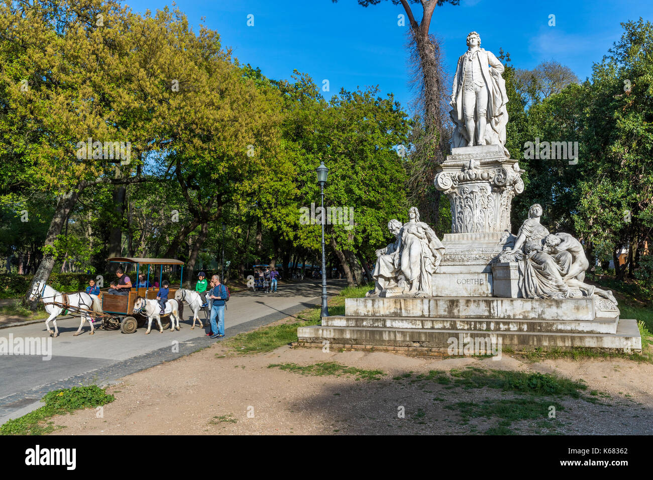 Monumento a goethe hi-res stock photography and images - Alamy