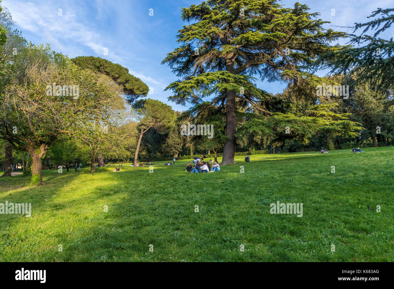 Pincio hill gardens rome hi-res stock photography and images - Alamy