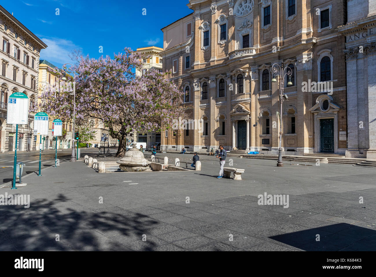 Santa Maria in Vallicella at Piazza della Chiesa Nuova, Rome, Lazio ...