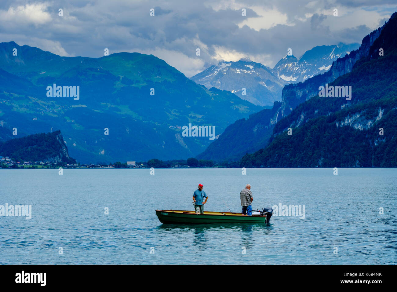 Two men in rowing boat hi-res stock photography and images - Alamy