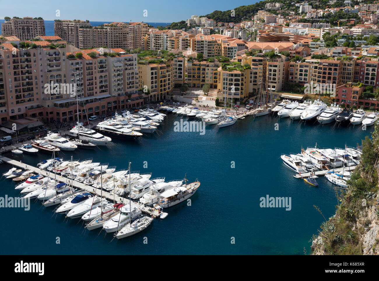 Monaco overview hi-res stock photography and images - Alamy