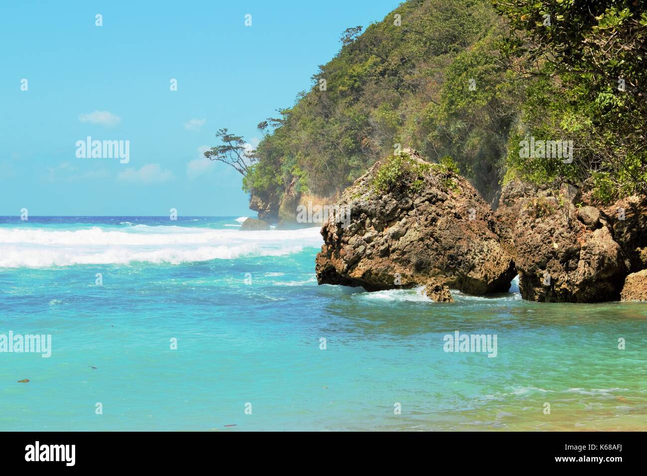 Selok beach, in Malang Indonesia Stock Photo - Alamy