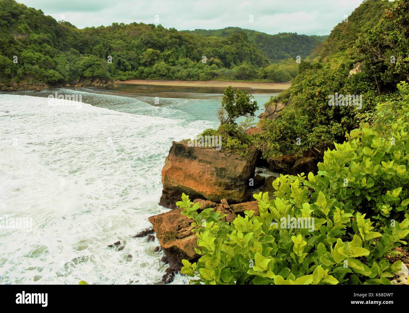 Kondang Bandung beach, in Malang Indonesia Stock Photo - Alamy