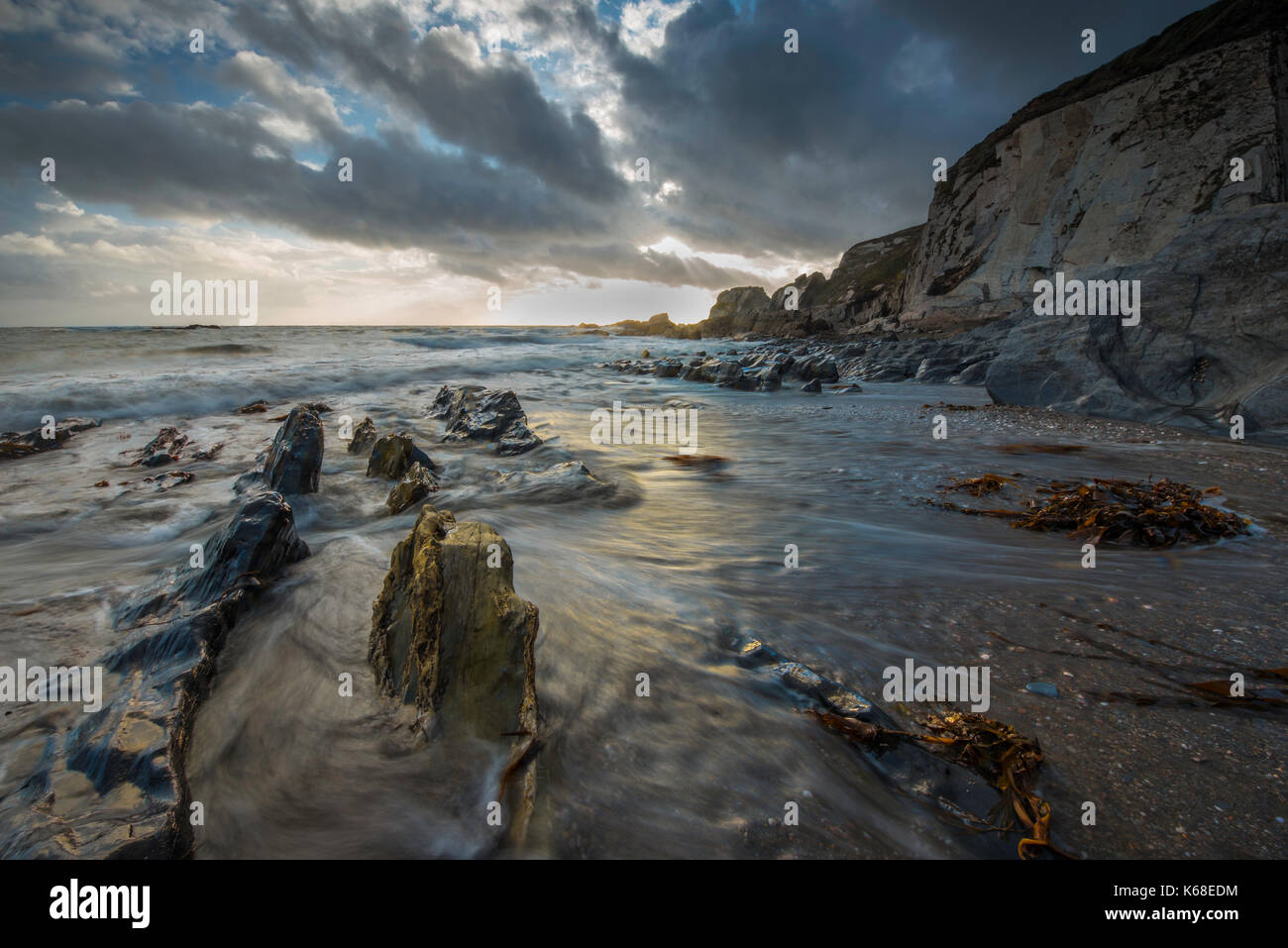 Devon seascape hi-res stock photography and images - Alamy