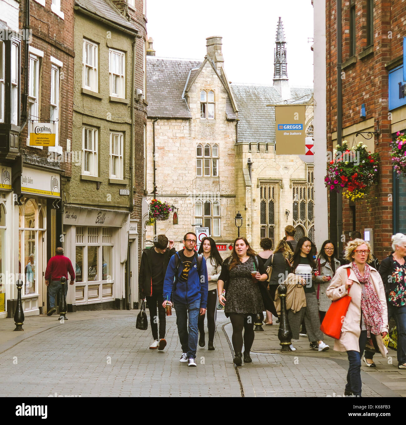 Shopping street durham hi-res stock photography and images - Alamy
