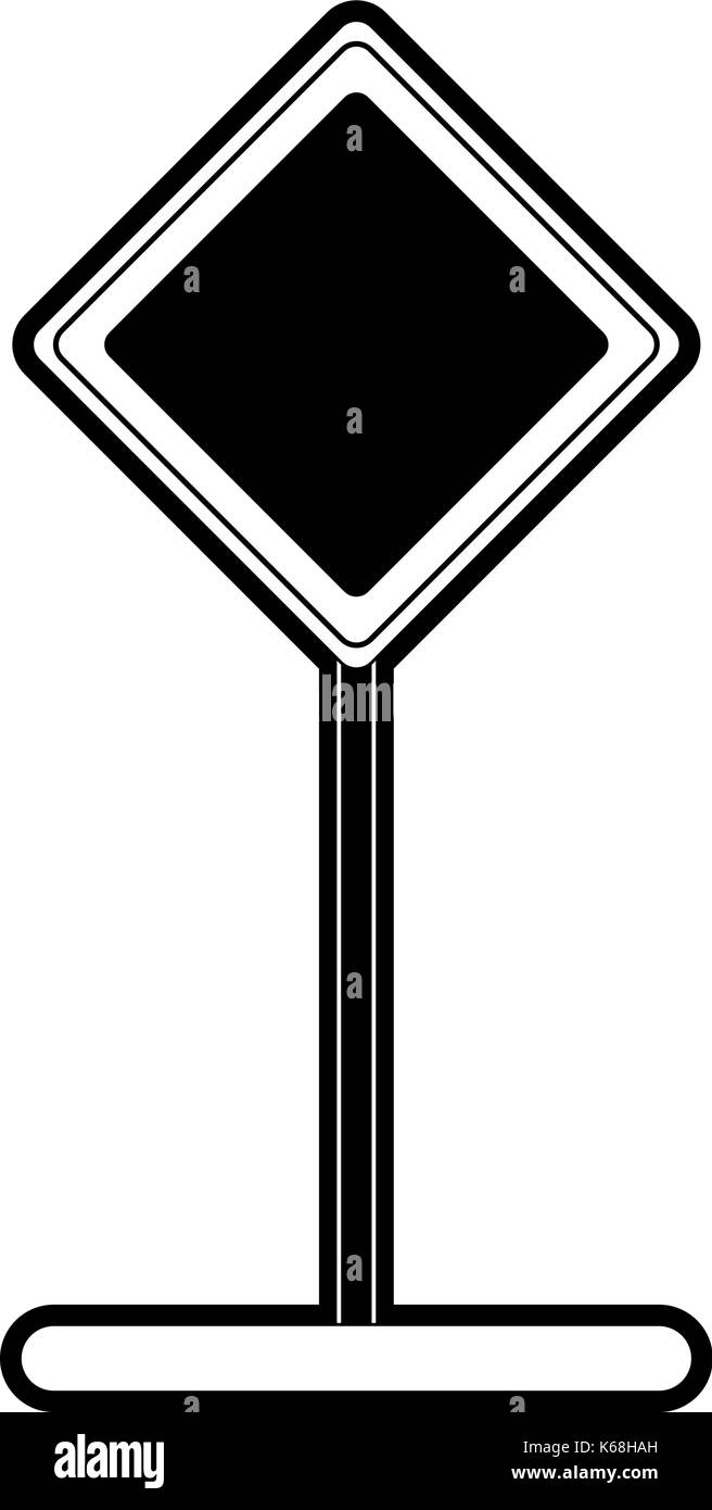 blank road sign icon image Stock Vector Image & Art - Alamy