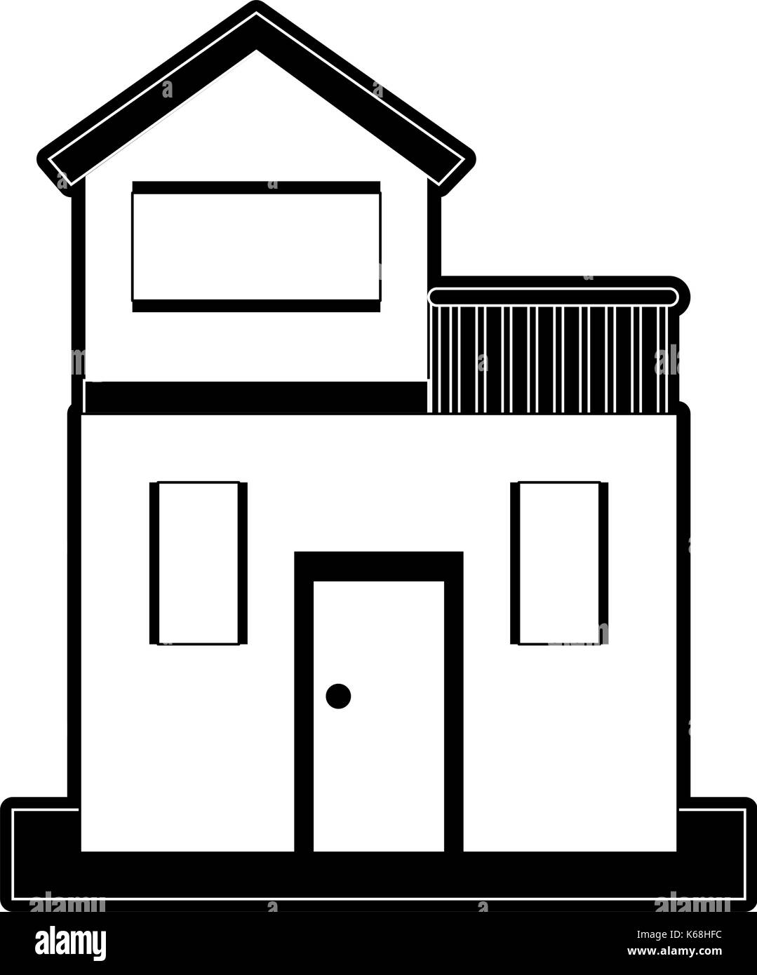 classic family house or home icon image Stock Vector Image & Art - Alamy