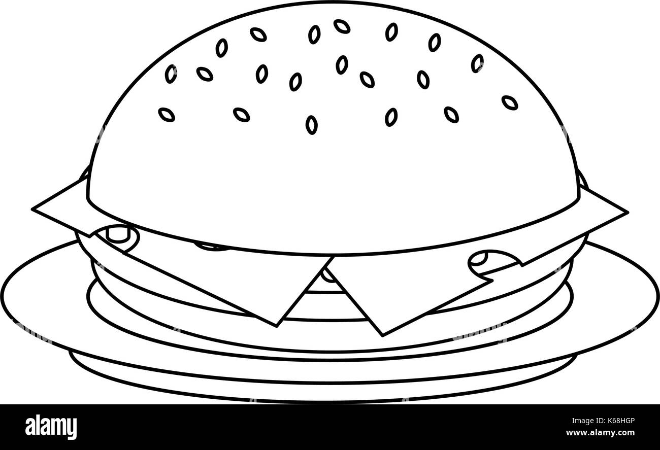 Hamburger condiment Stock Vector Images - Alamy