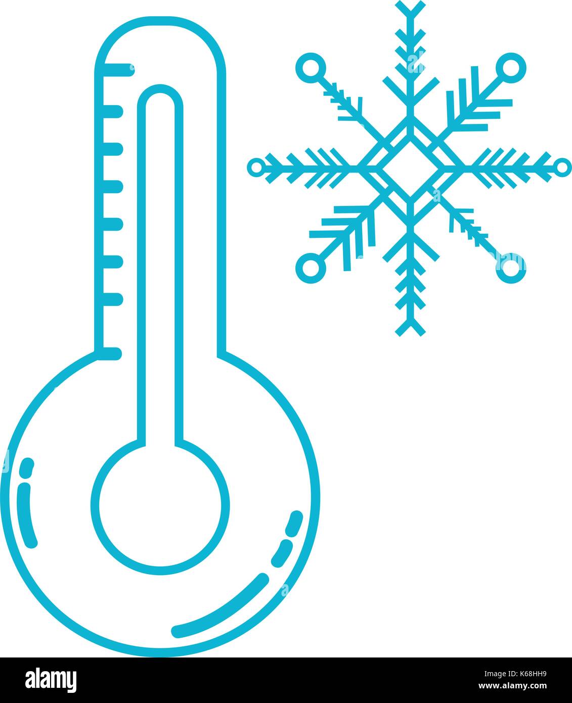 line thermometer measure instrument to know the temperature Stock ...