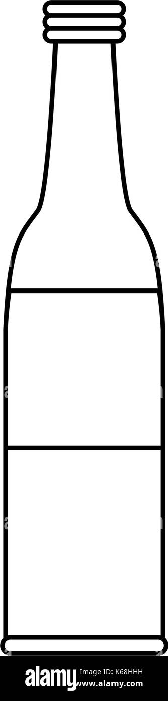 bottle with blank label icon image Stock Vector Image & Art - Alamy