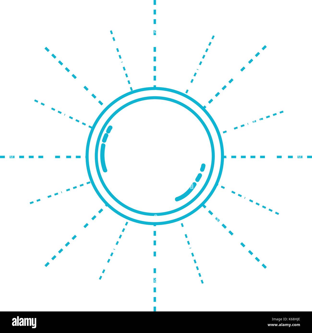 line nice sun light ray weather Stock Vector Image & Art - Alamy