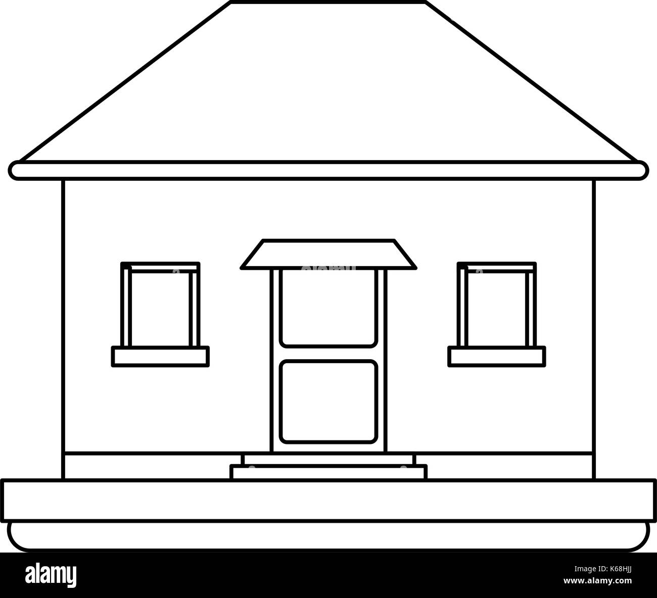 classic family house or home icon image Stock Vector Image & Art - Alamy