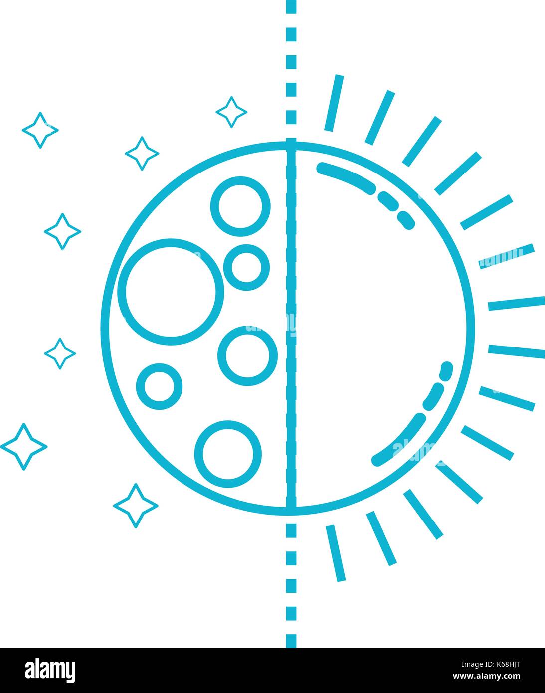 Eclipse line Stock Vector Images - Alamy