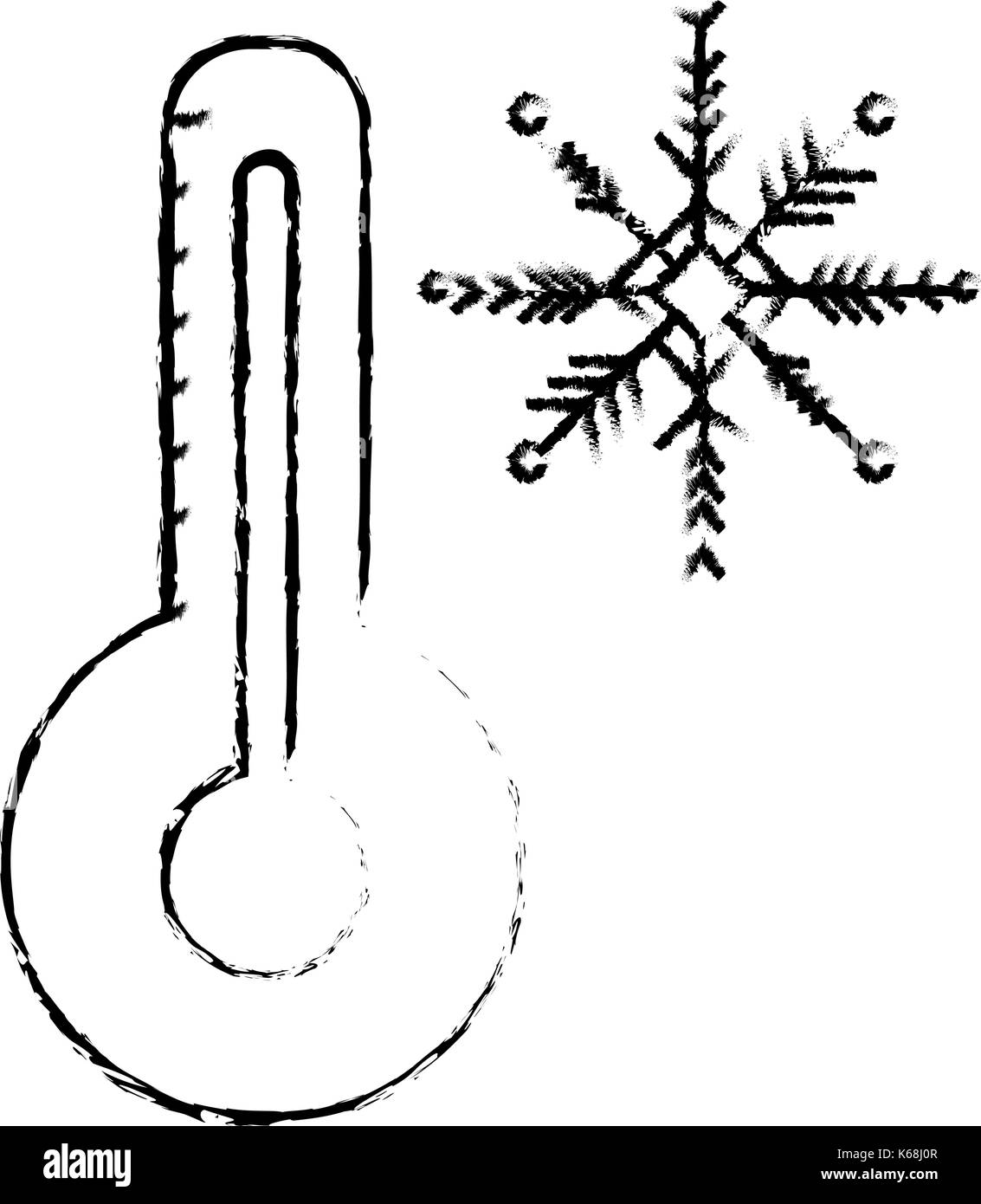 figure thermometer measure instrument to know the temperature Stock ...