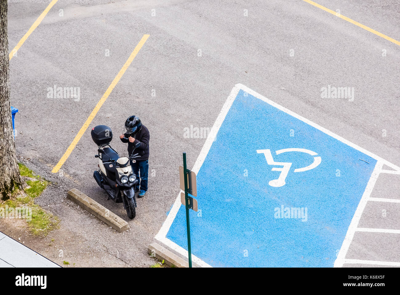 Aerial motorcycle hi-res stock photography and images - Alamy