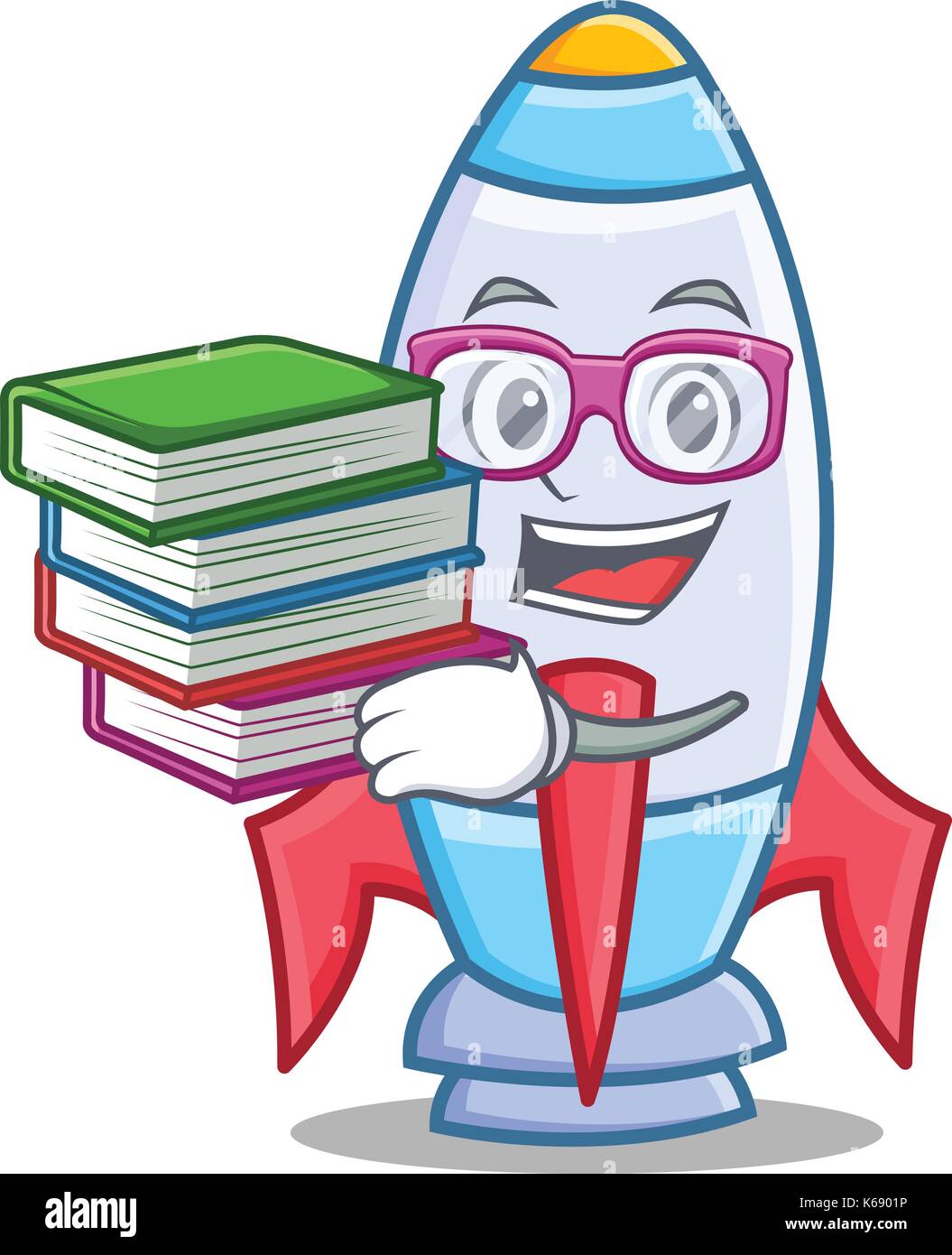 Comic book illustration rocket Stock Vector Images - Alamy