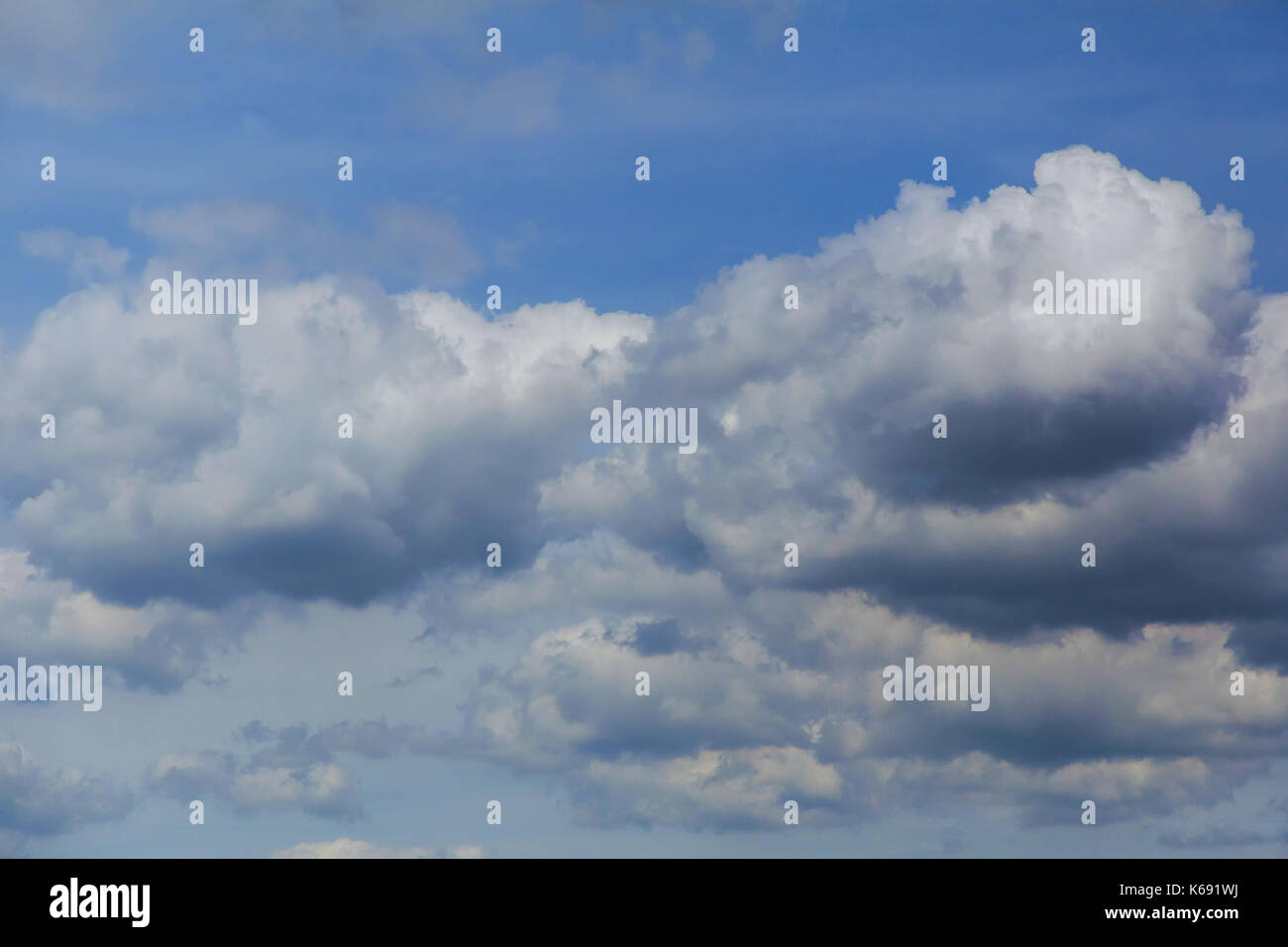 clouds from the altitude of the plane Blue perfect sky sea of clouds ...