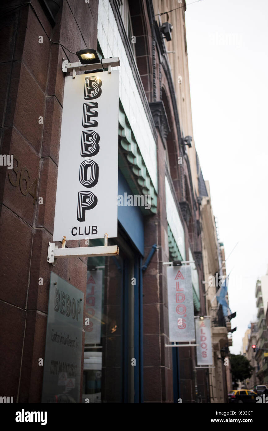 SAN TELMO, BUENOS AIRES, ARGENTINA - SEPTEMBER 2017 - The Bebop Club ...