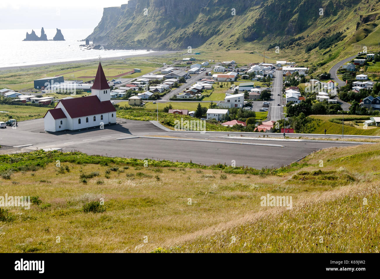Vik village iceland hi-res stock photography and images - Alamy