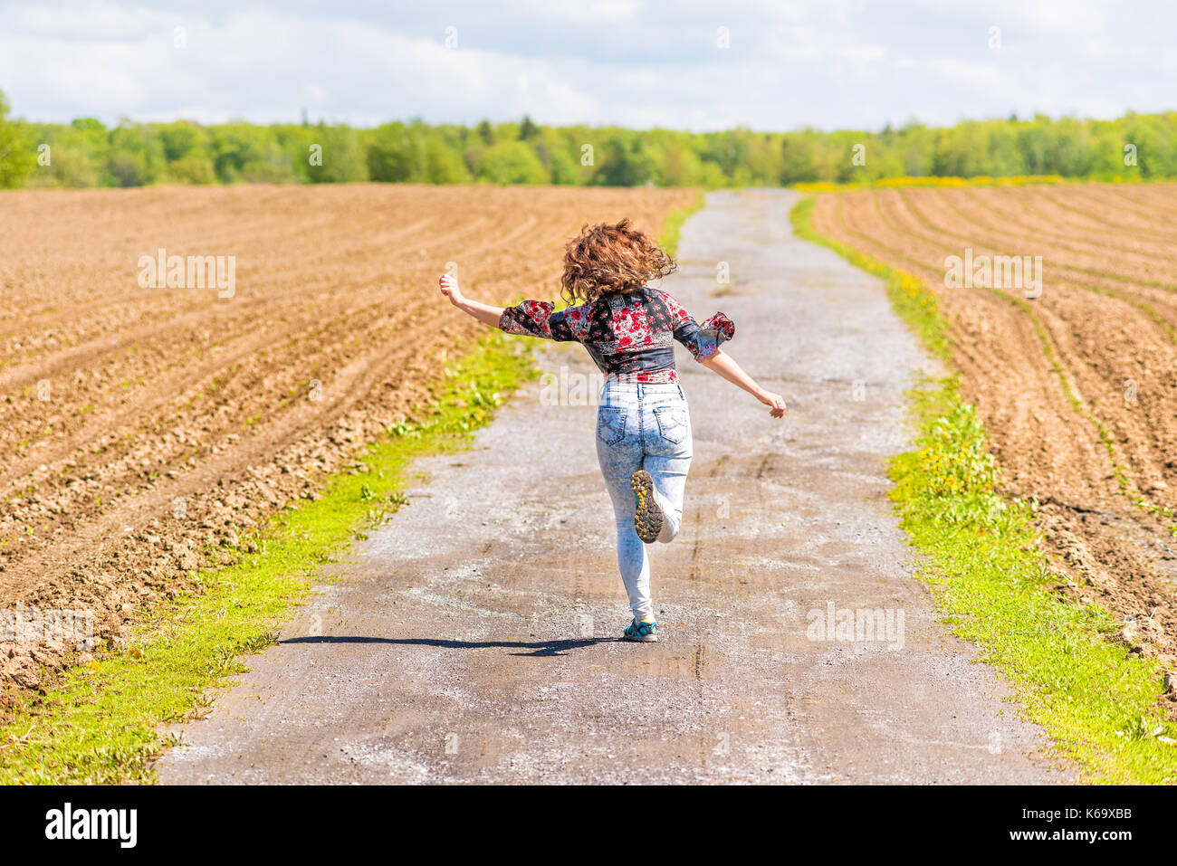 Girl Tripping High Resolution Stock Photography and Images - Alamy