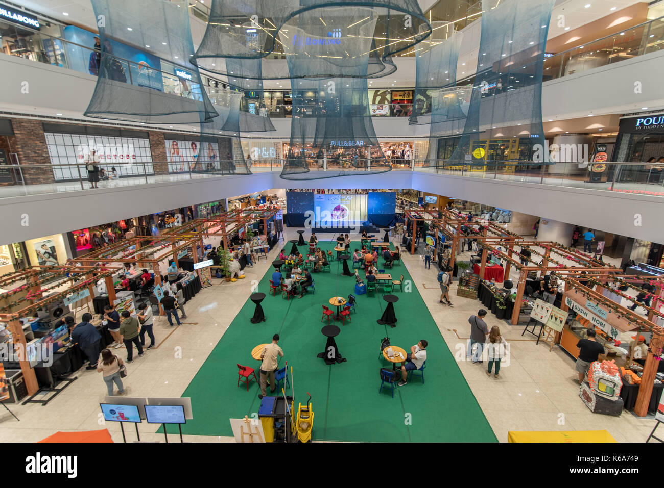 Sep 10, 2017 event hall at SM Megamall , Manila , Philippines Stock ...