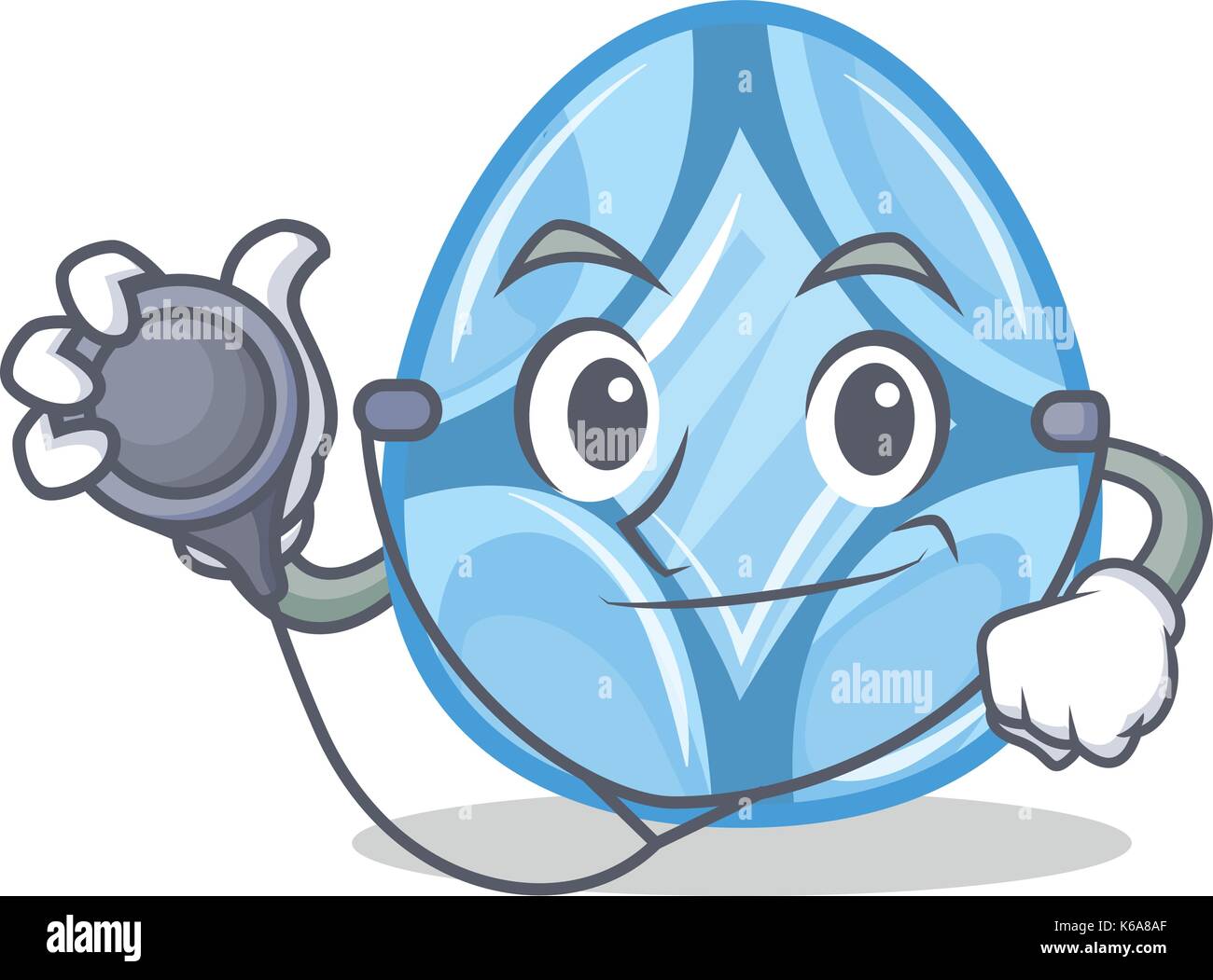 Doctor diamond character cartoon style Stock Vector Image & Art - Alamy