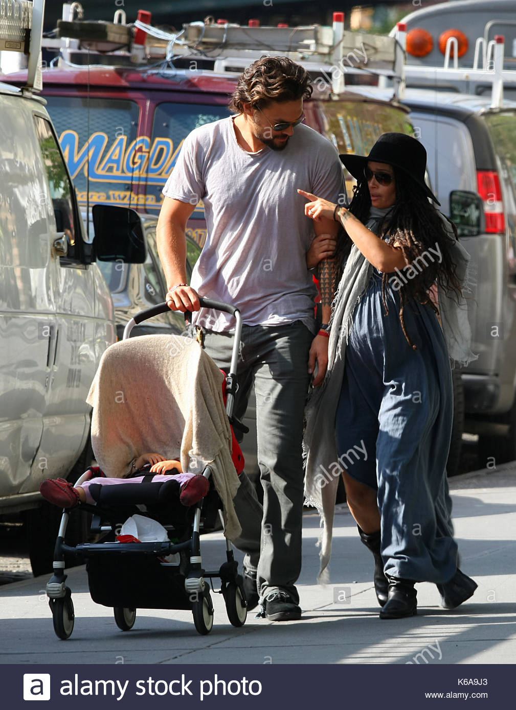 Lisa Bonet and Jason Momoa. Lisa Bonet, husband Jason Momoa and baby ...