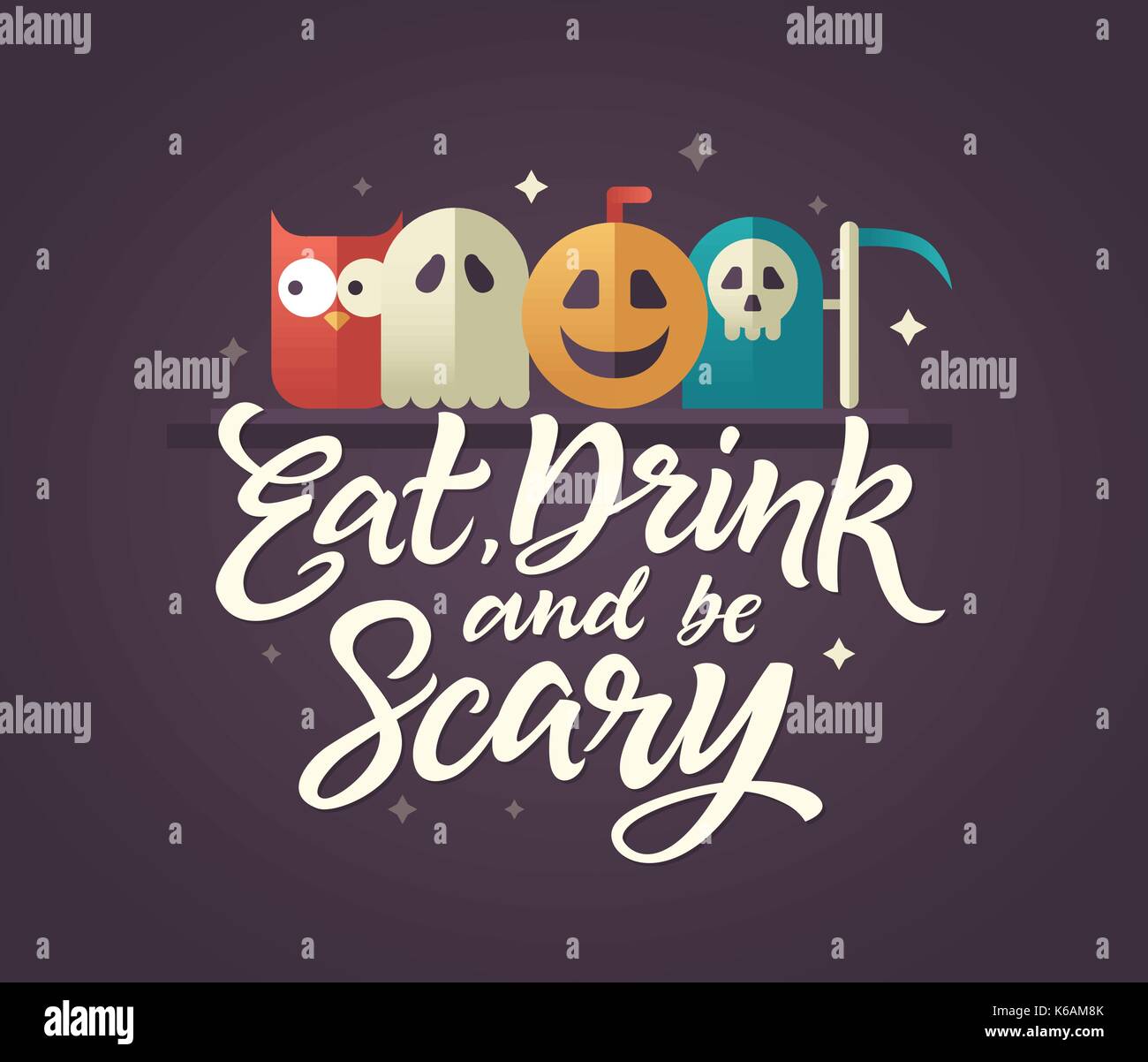 Scary party drink Stock Vector Images - Alamy