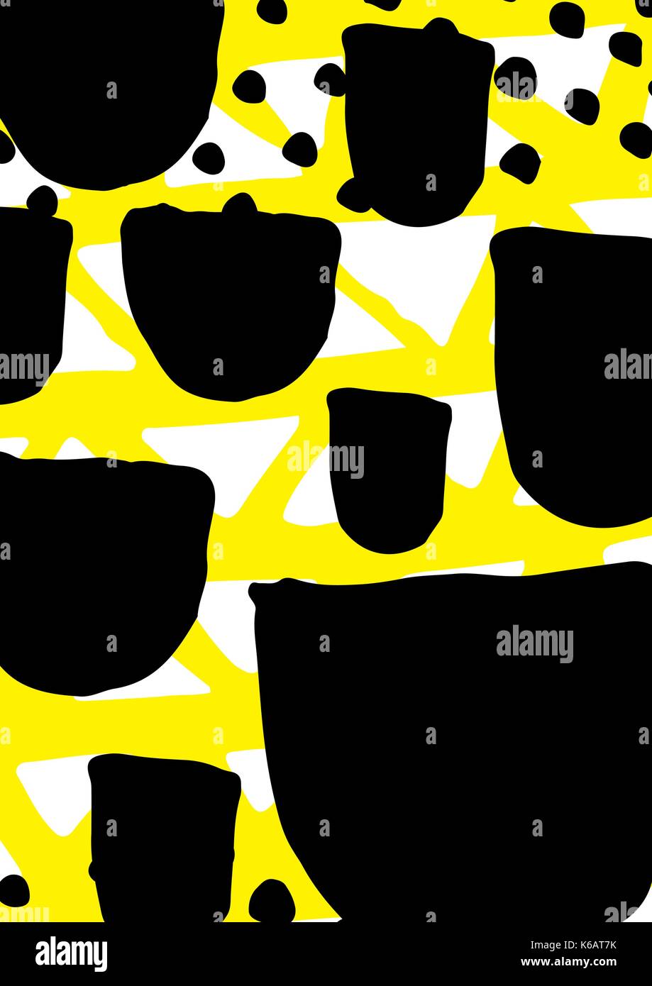 Simple decorative handmade background Stock Vector Image & Art - Alamy