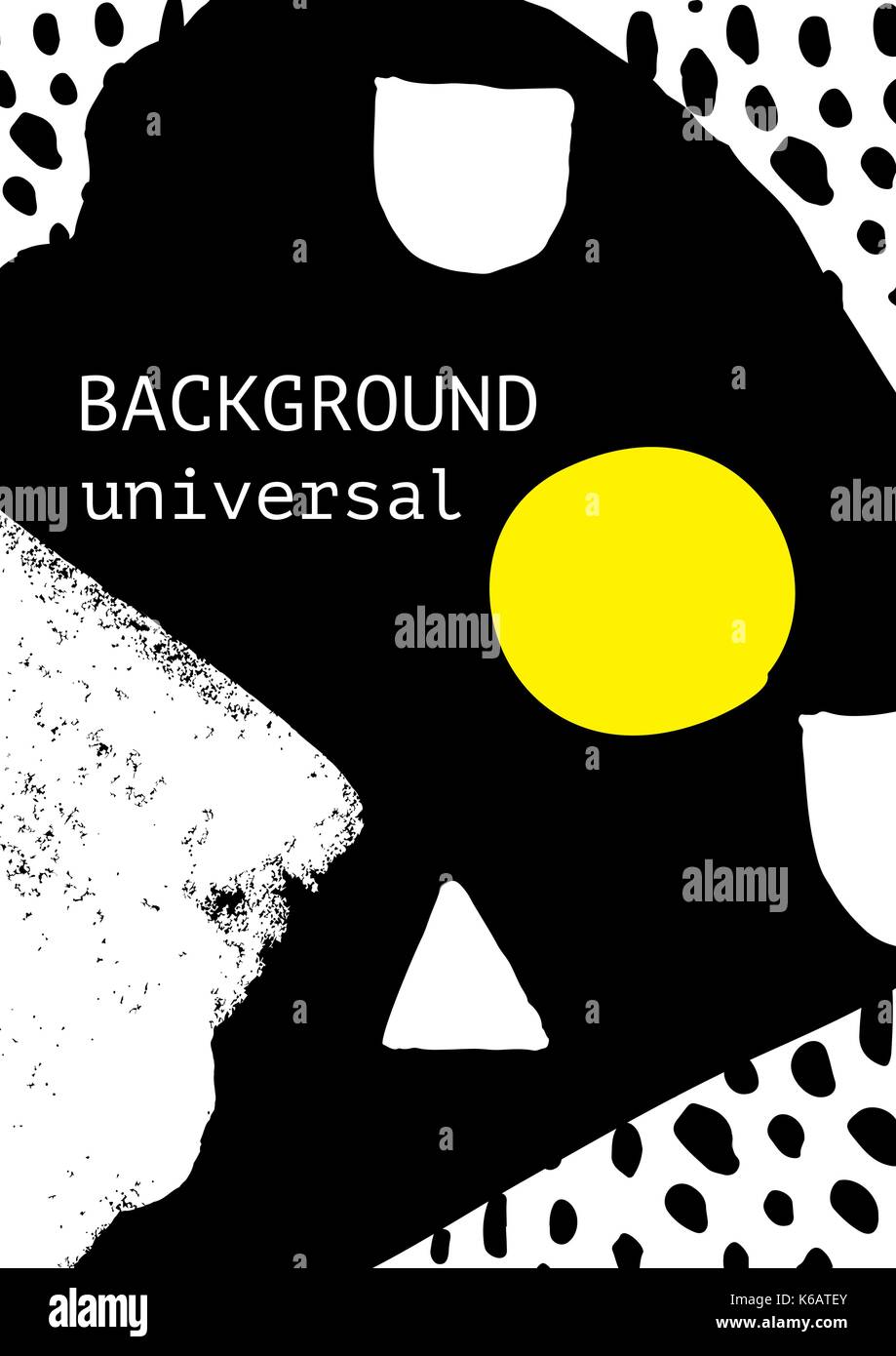 Simple decorative handmade background Stock Vector Image & Art - Alamy