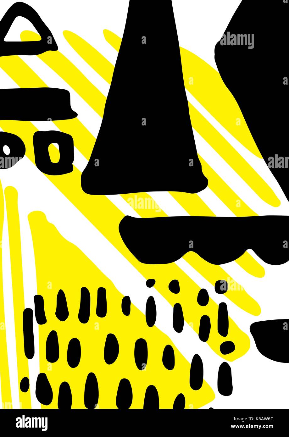 Simple decorative handmade background Stock Vector Image & Art - Alamy