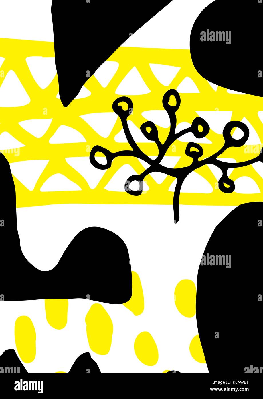 Simple decorative handmade background Stock Vector Image & Art - Alamy