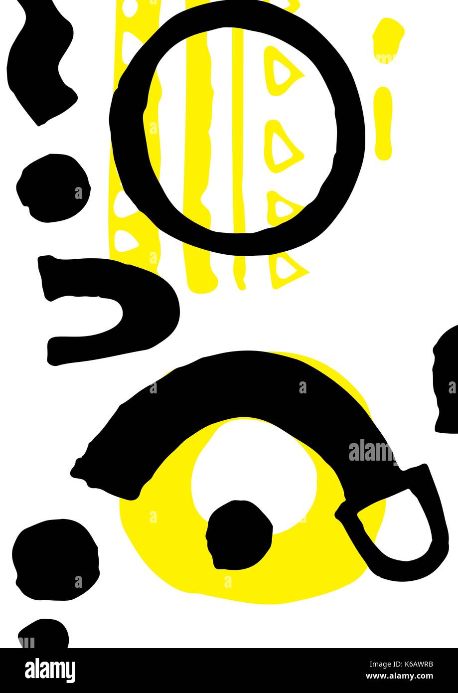 Simple decorative handmade background Stock Vector Image & Art - Alamy