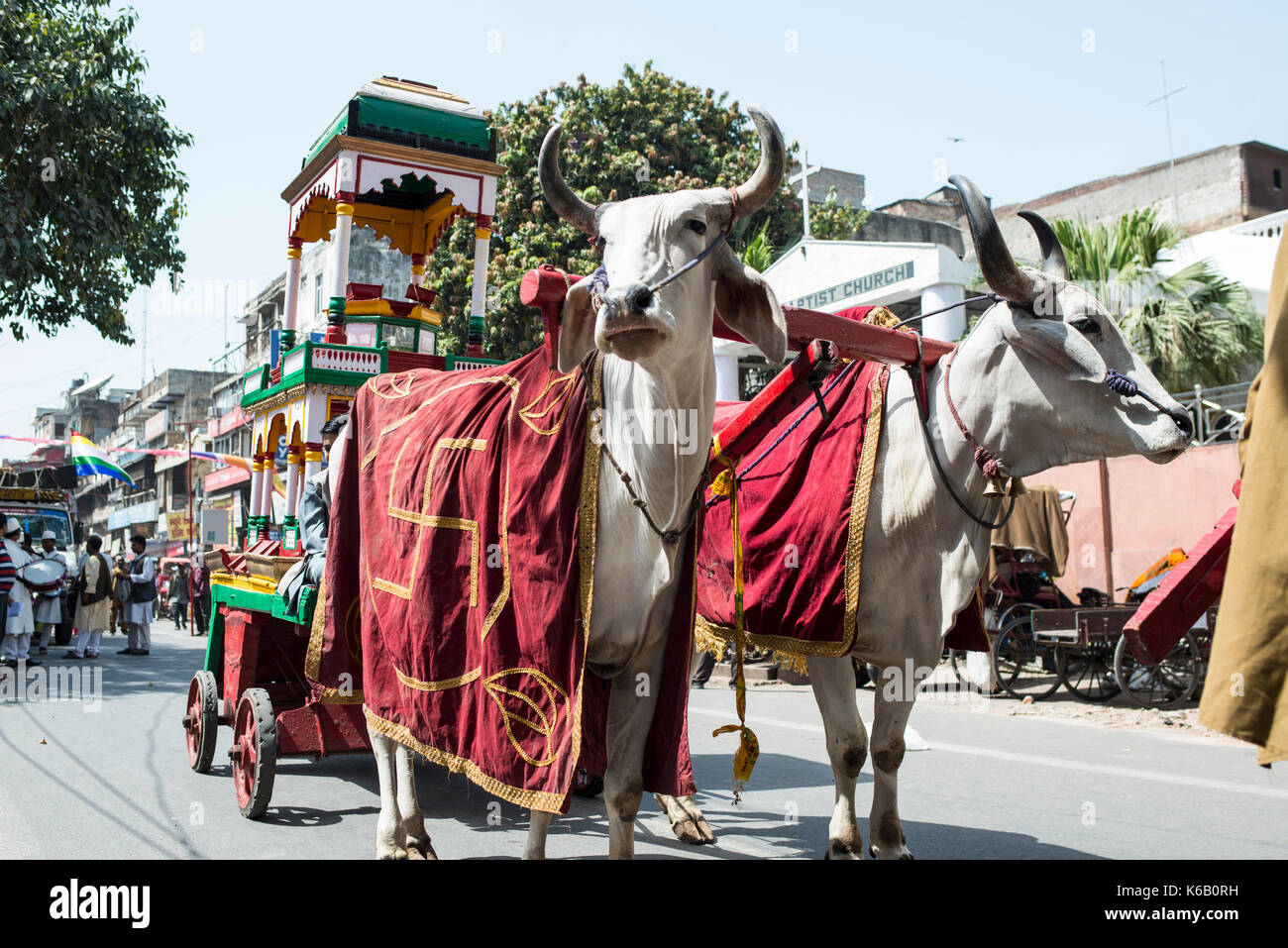 Street parade, Delhi Stock Photo - Alamy