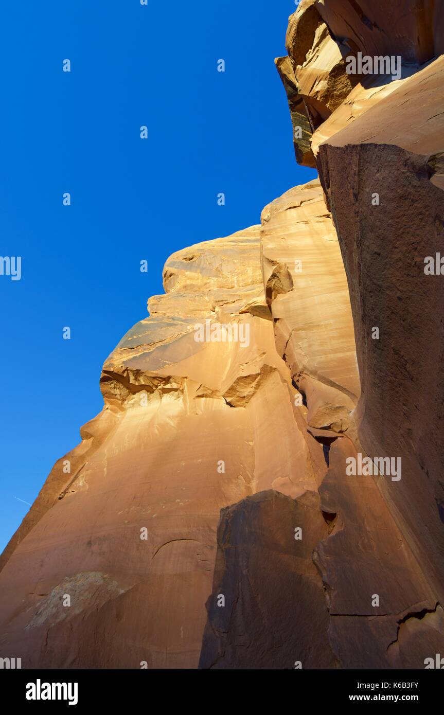 Rock formations in Indian Creek, Utah, United States Stock Photo - Alamy