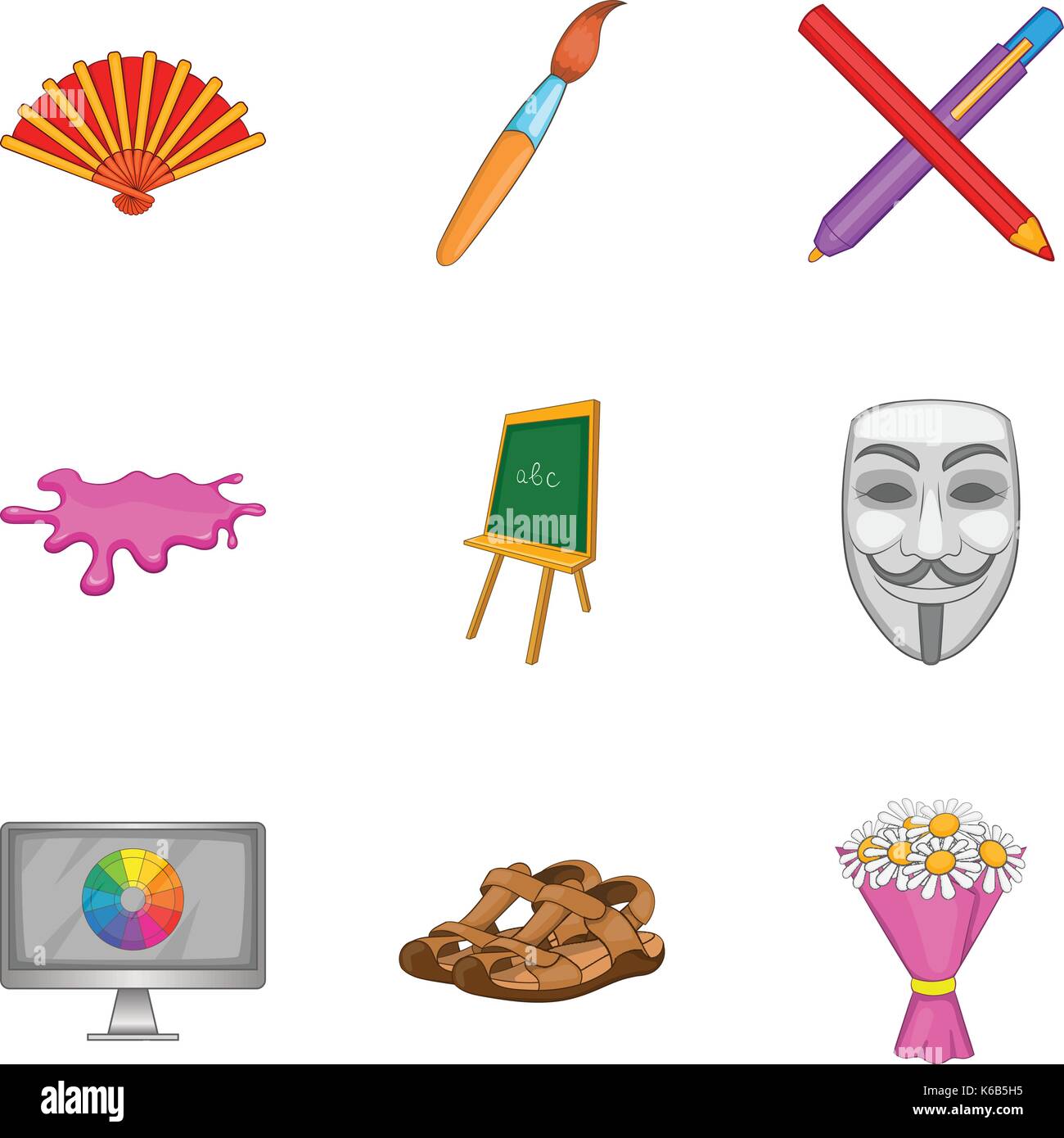 Character portrayal Stock Vector Images - Alamy