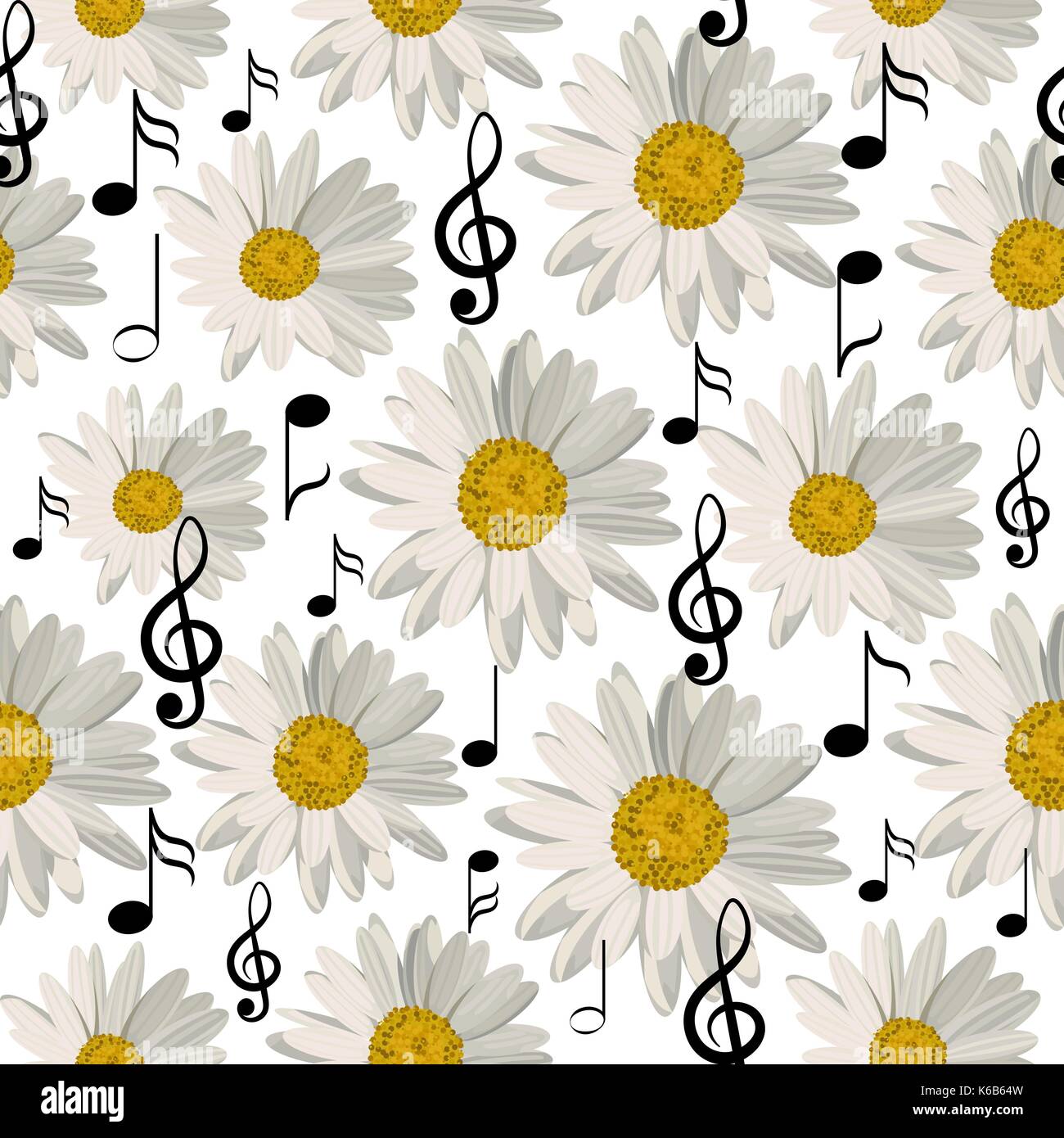 Abstract music background notes floral hi-res stock photography and ...