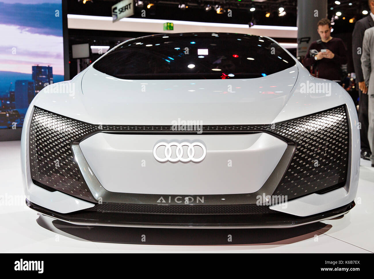 electric premium car concept Audi Aicon Stock Photo - Alamy