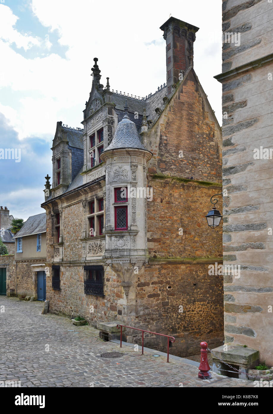 Old french style buildings hi-res stock photography and images - Alamy