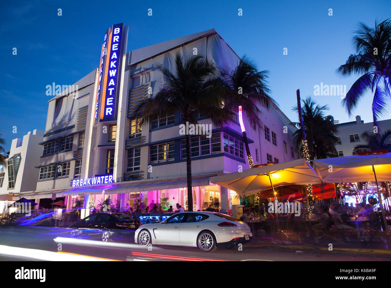 South Beach Miami Strip Night High Resolution Stock Photography and ...