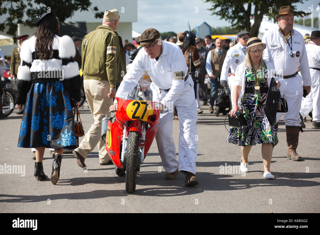 Goodwood Revival 2017 Meeting, Goodwood race track, organised by the ...