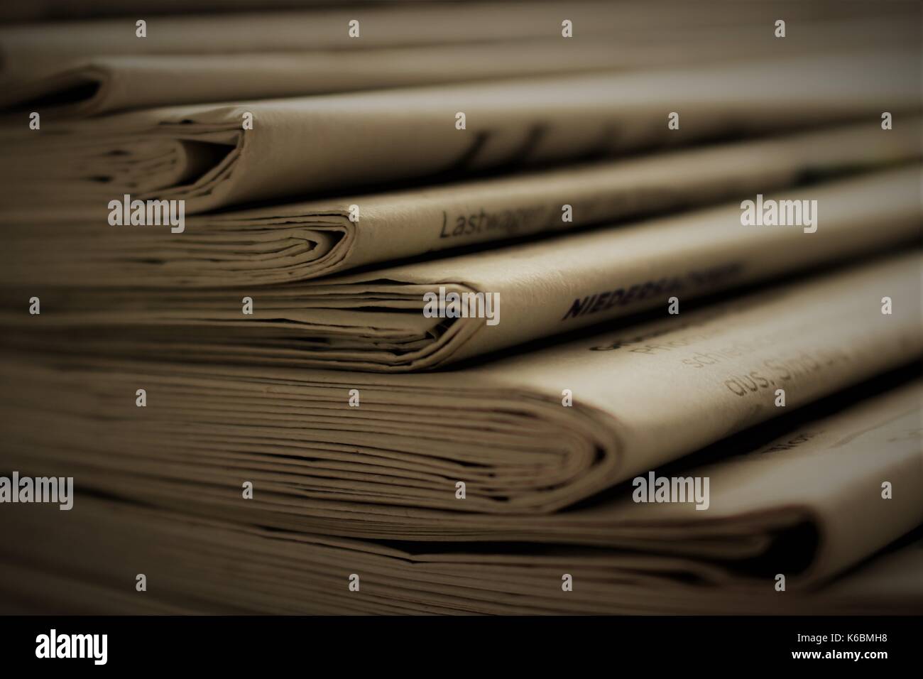 An Image of a newspaper Stock Photo - Alamy
