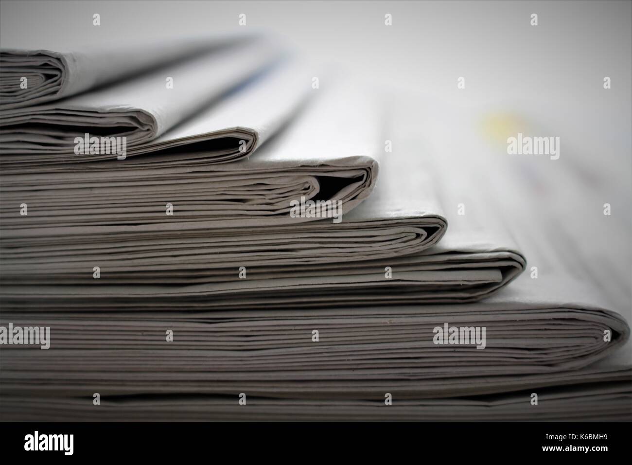 An Image of a newspaper Stock Photo - Alamy