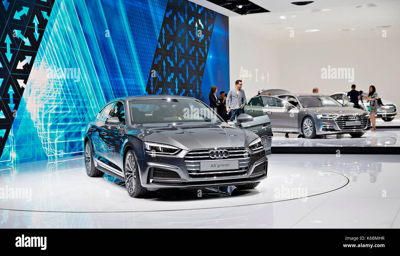 Audi A5 G-tron Stock Photo - Alamy