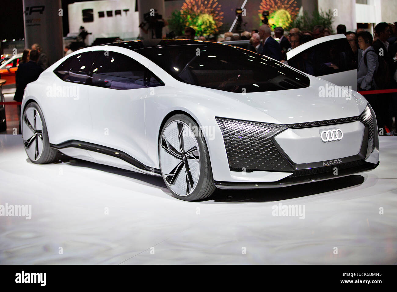 electric premium car concept Audi Aicon Stock Photo - Alamy