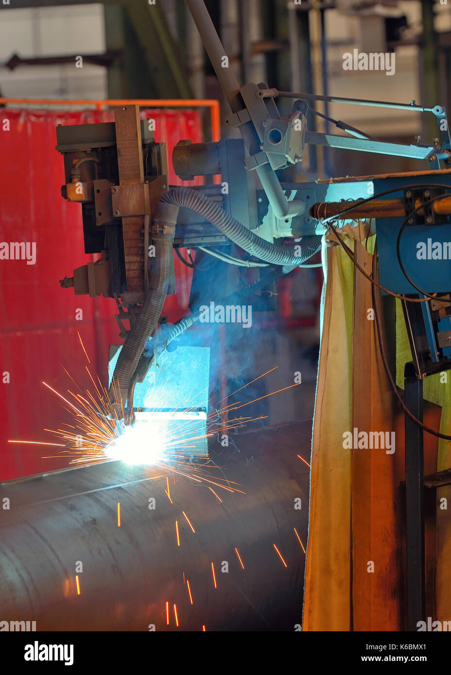 Pipe welding machine hi-res stock photography and images - Alamy