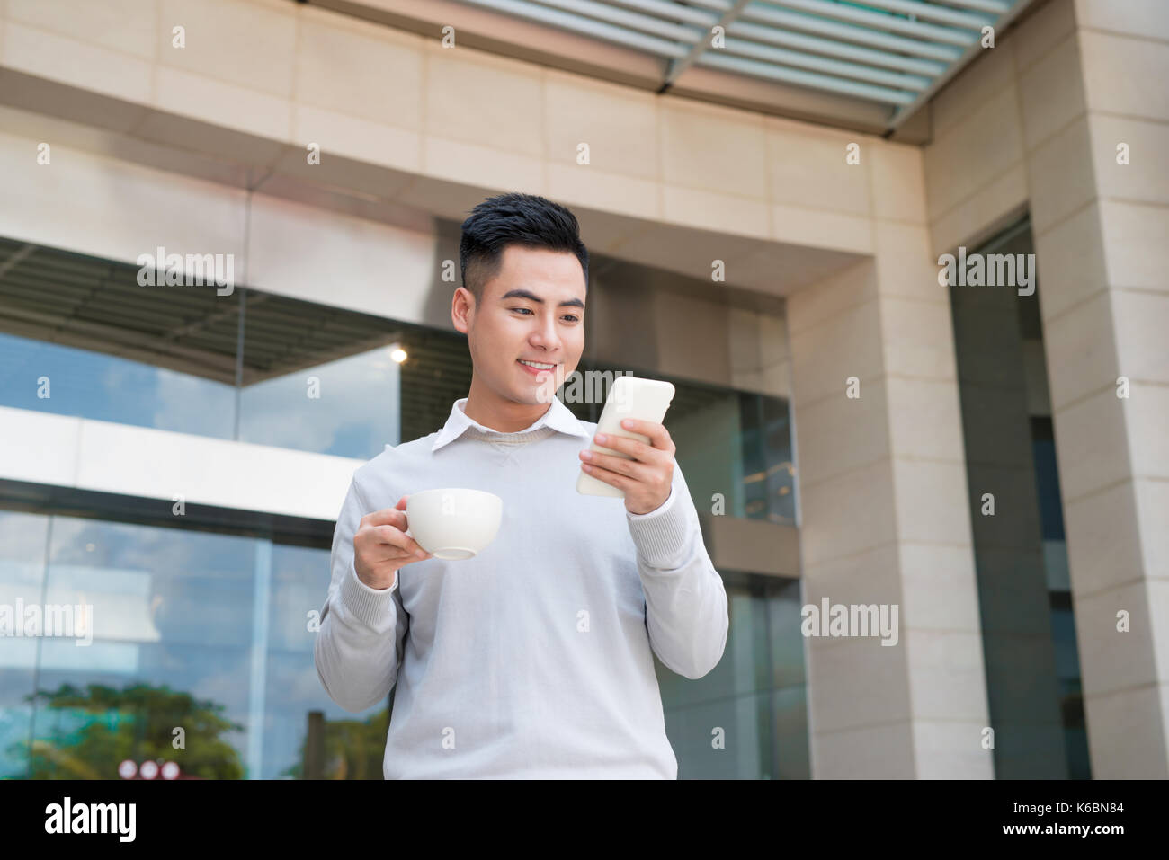 Happy vietnamese man hi-res stock photography and images - Alamy