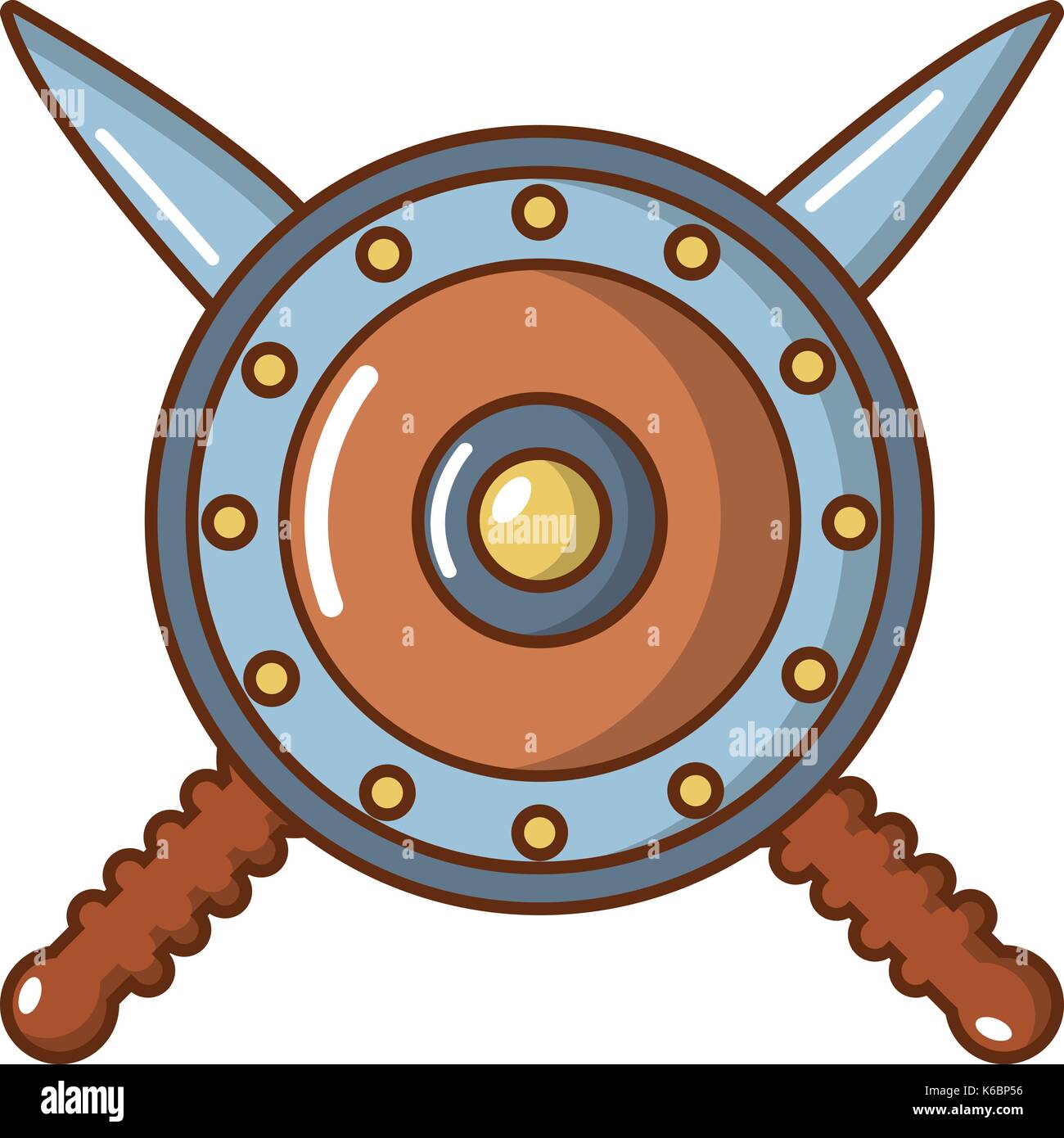 Shield Sword Cartoon High Resolution Stock Photography and Images - Alamy